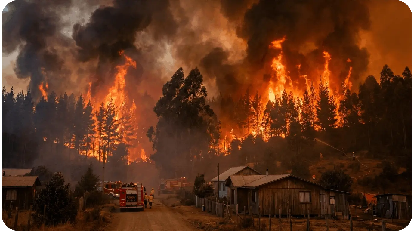 Incendios forestales en Chile 2026: lecciones para Colombia